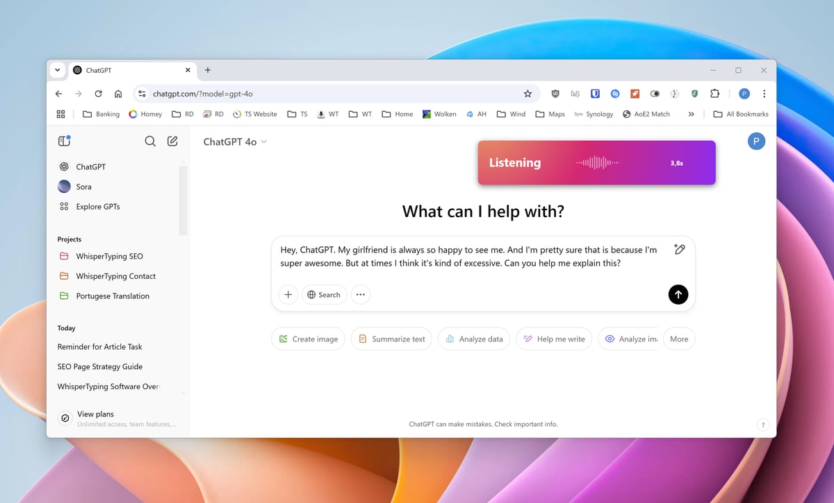 Voice Typing in Word - How to Dictate in Microsoft Word - WhisperTyping
